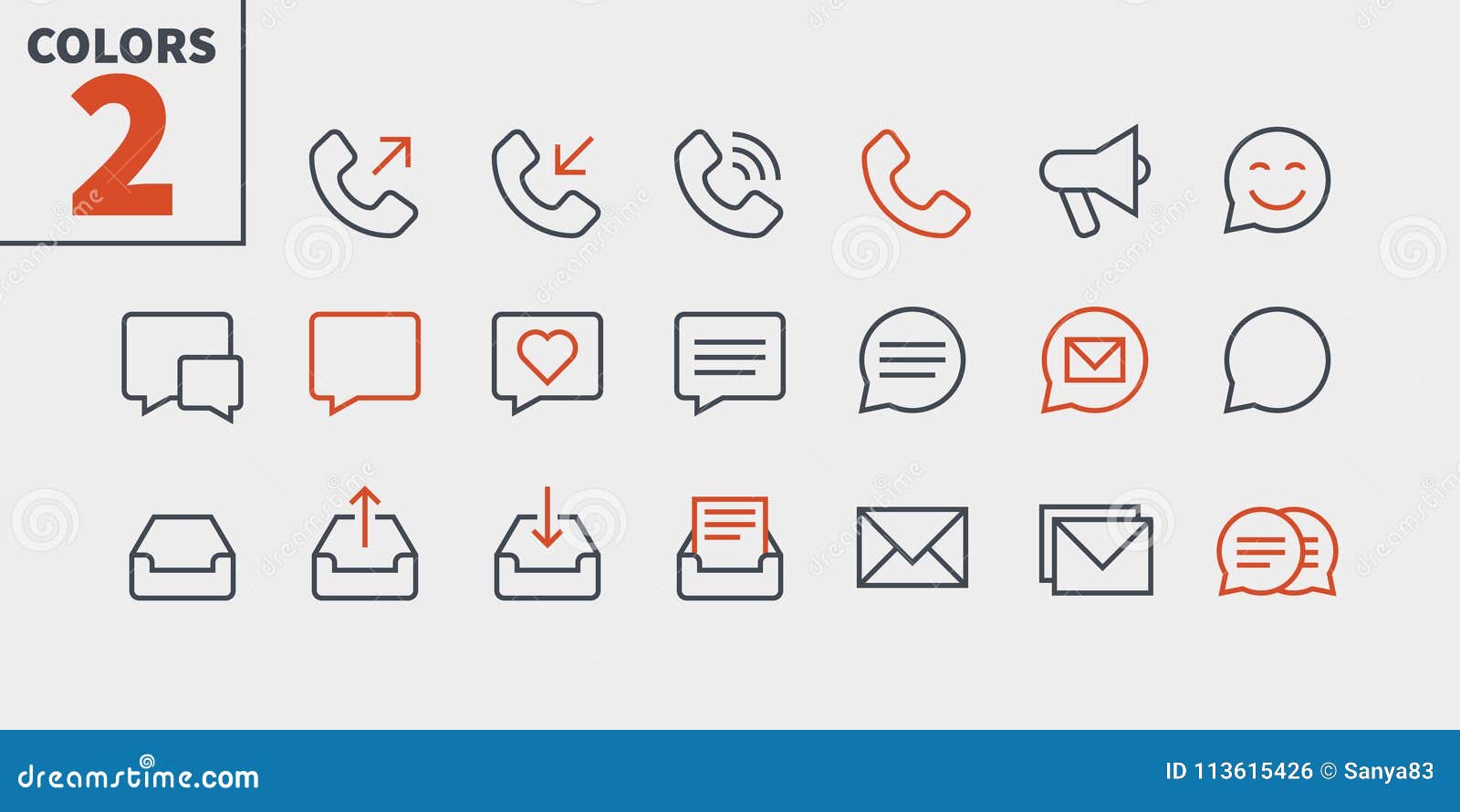 Communication Pixel Perfect Well-crafted Vector Thin Line Icons 48x48 ...