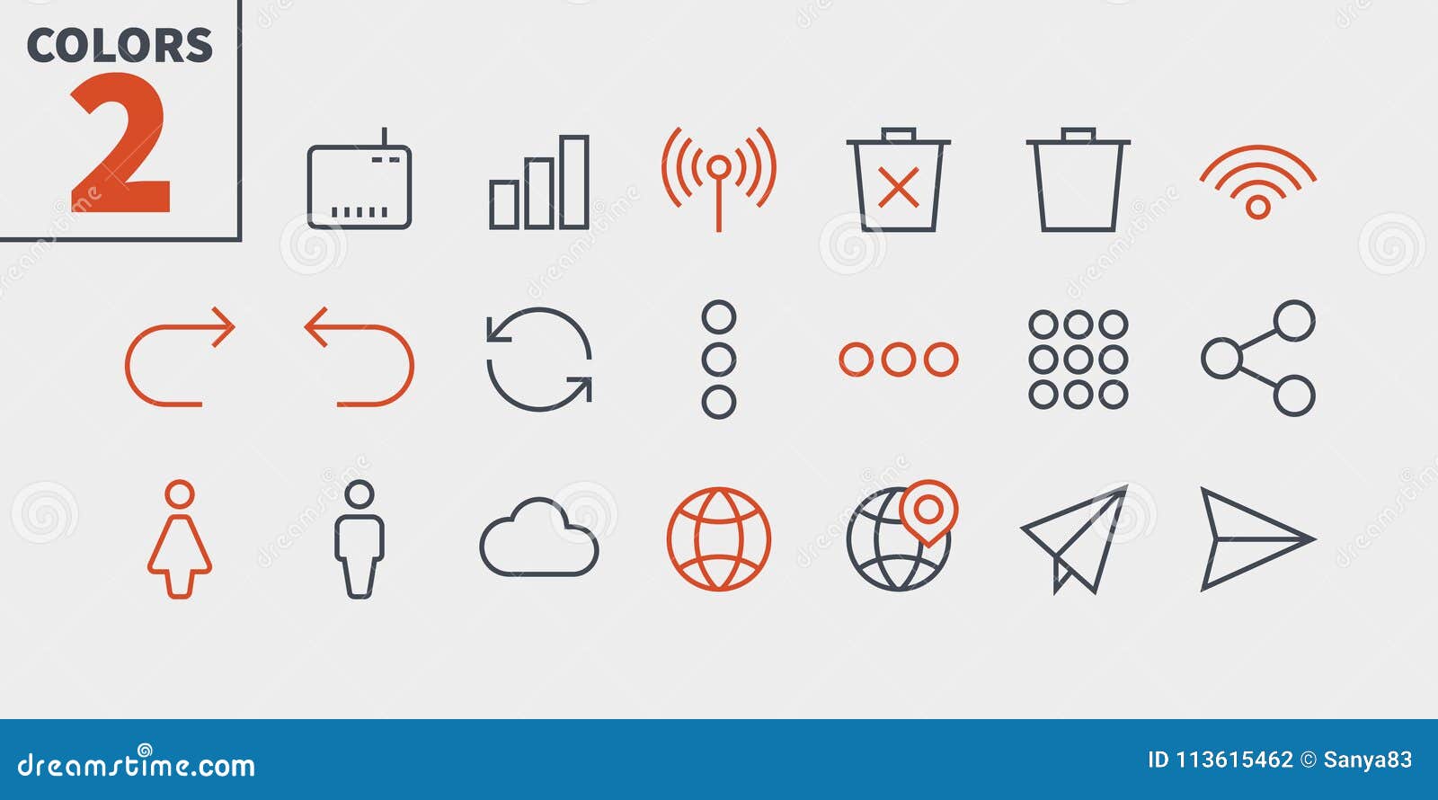 Communication Pixel Perfect Well-crafted Vector Thin Line Icons 48x48 ...