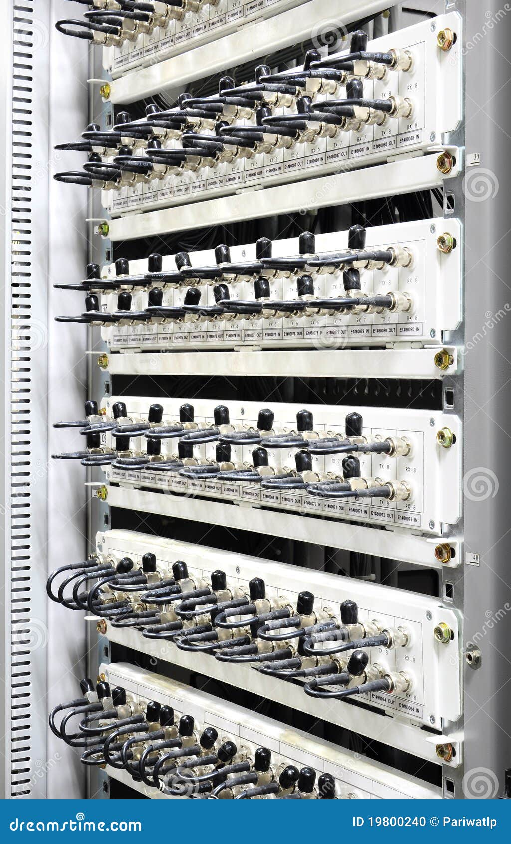 Communication server stock photo. Image of center, room - 19800240