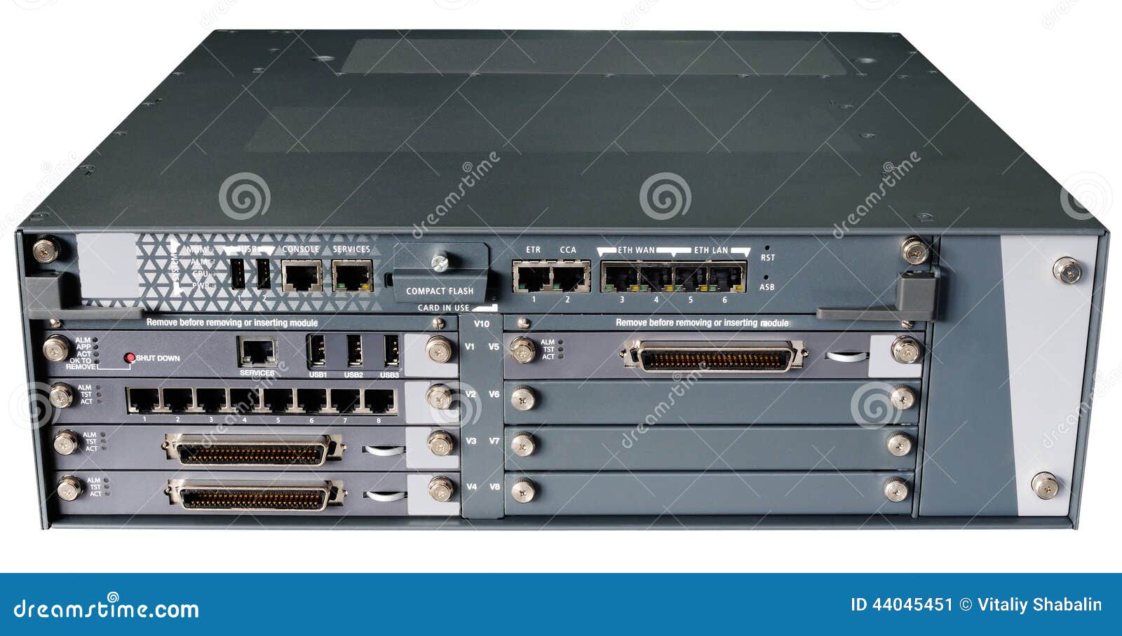 Communication Server Isolated Stock Image - Image of device, white ...