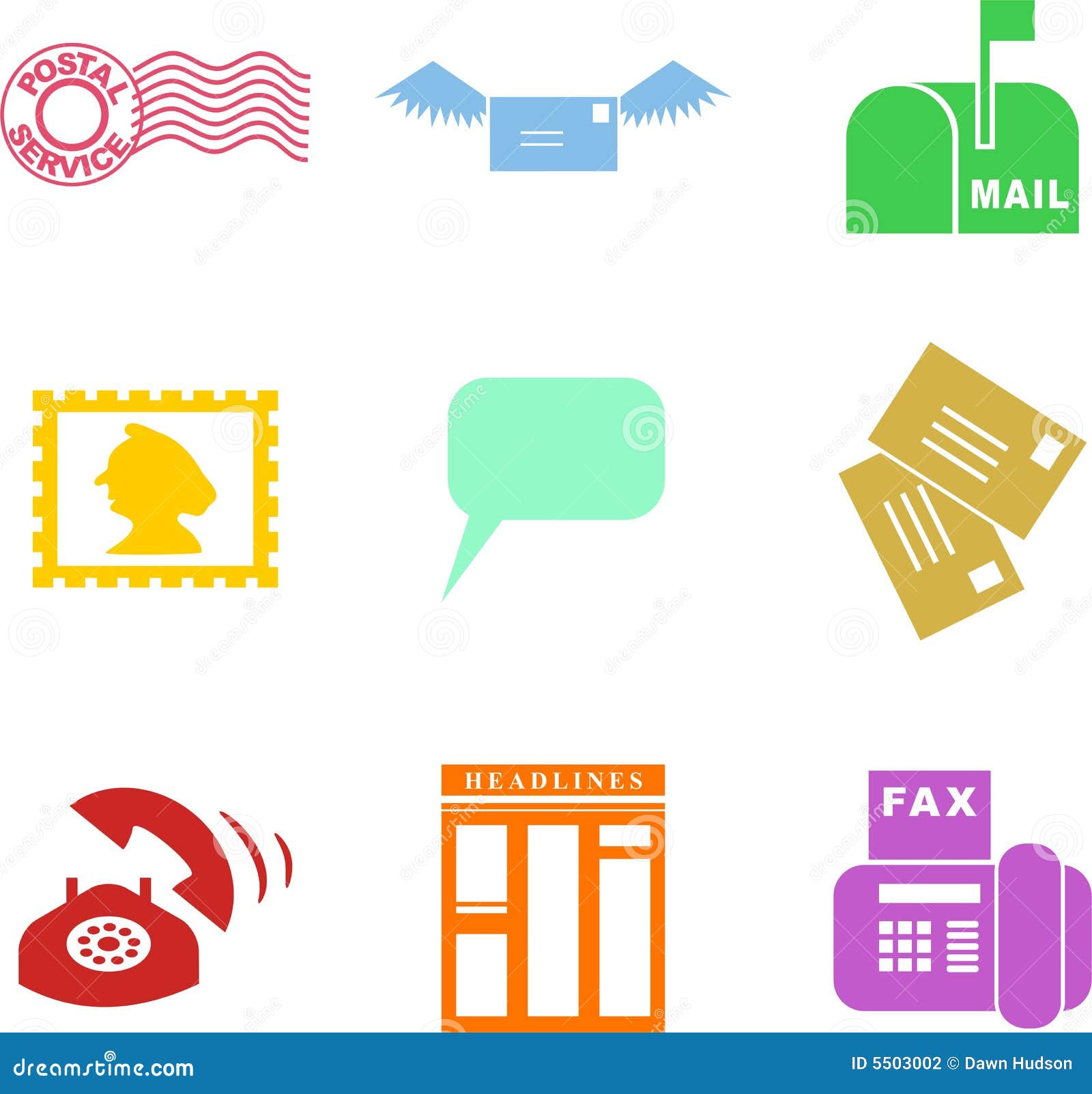 Communication shapes stock illustration. Illustration of callout - 5503002