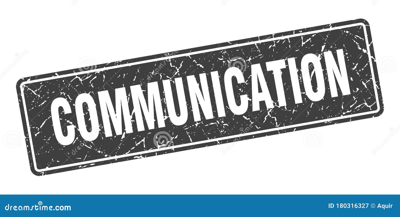 Communication Sign. Communication Grunge Stamp Stock Vector ...