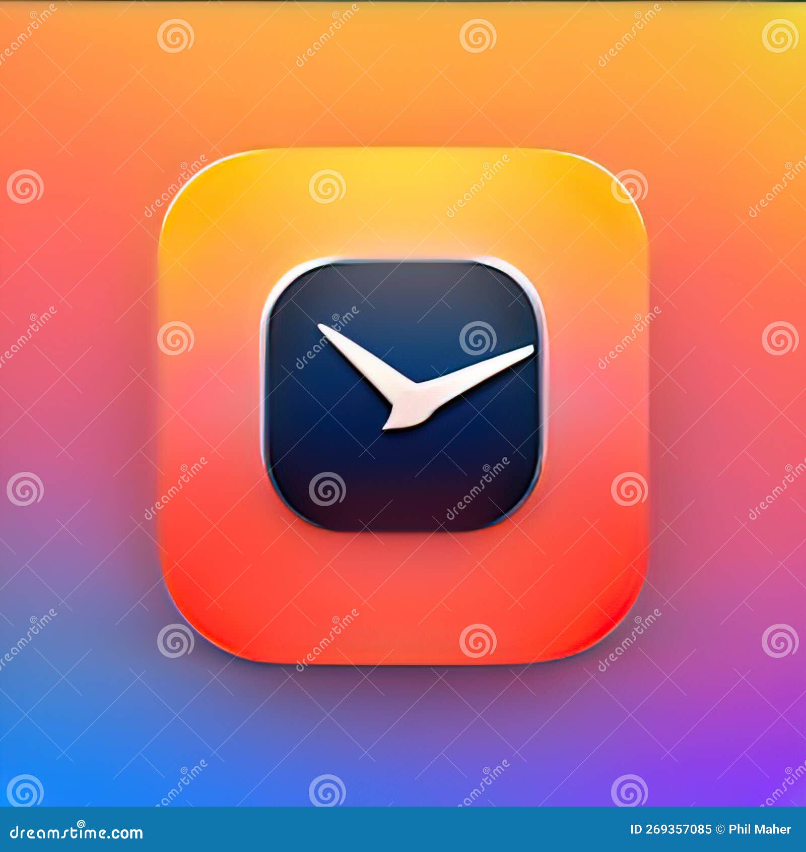 Communication Software App Style Icon. Generative AI. Stock ...