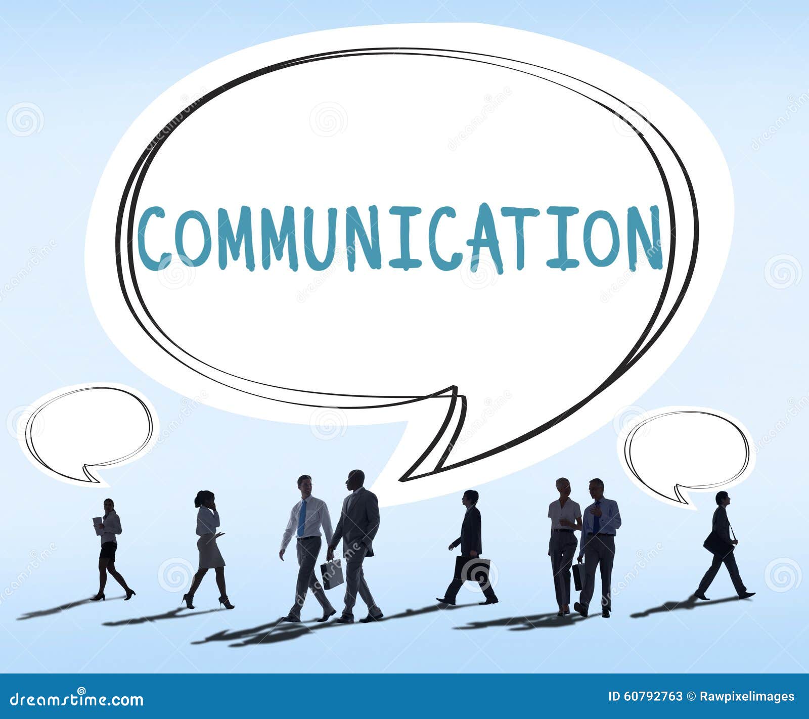 Communication Speech Bubble Conversation Thinking Concept Stock Image ...