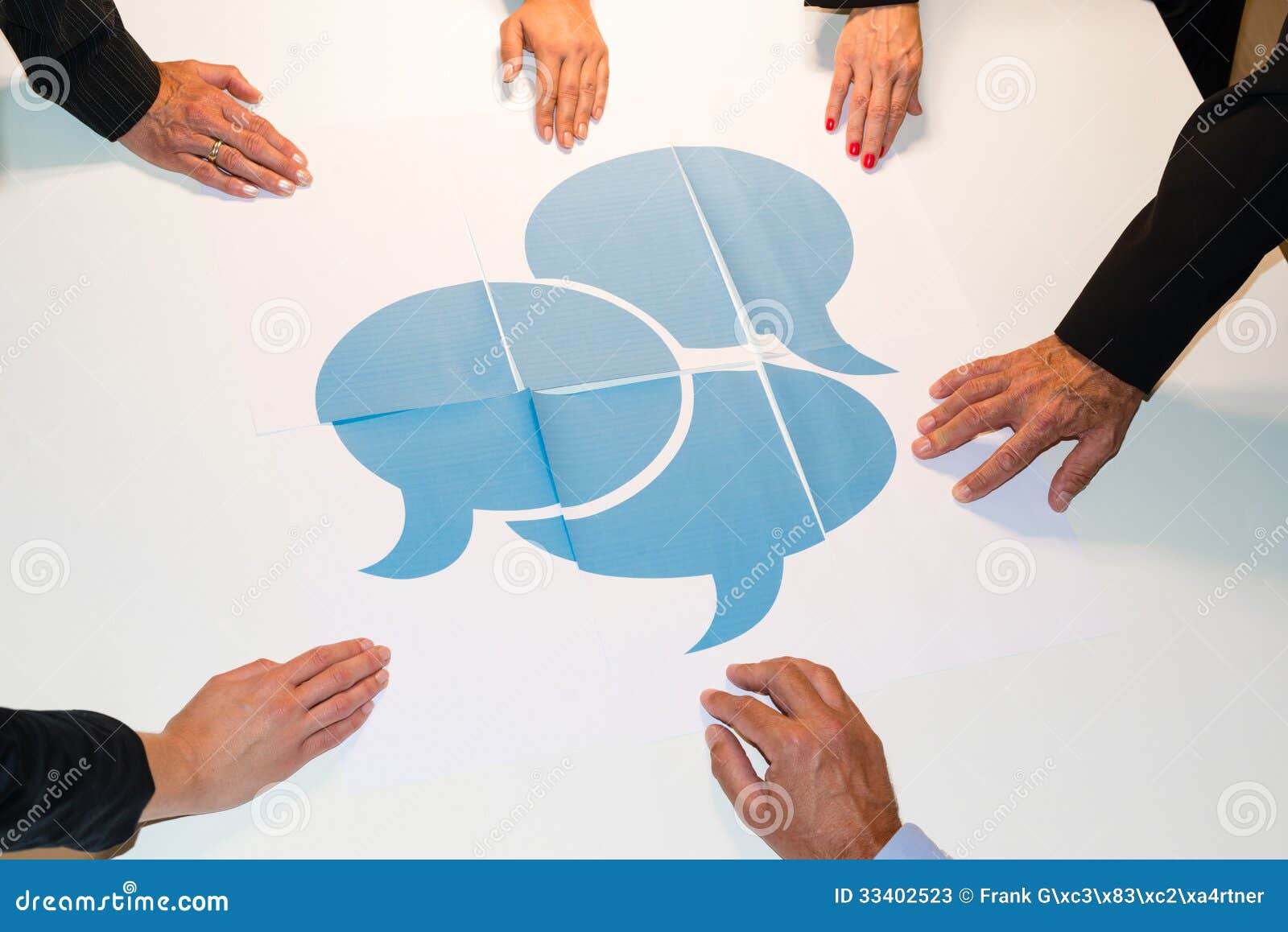 Communication - Speech Bubbles Stock Image - Image of corporate ...
