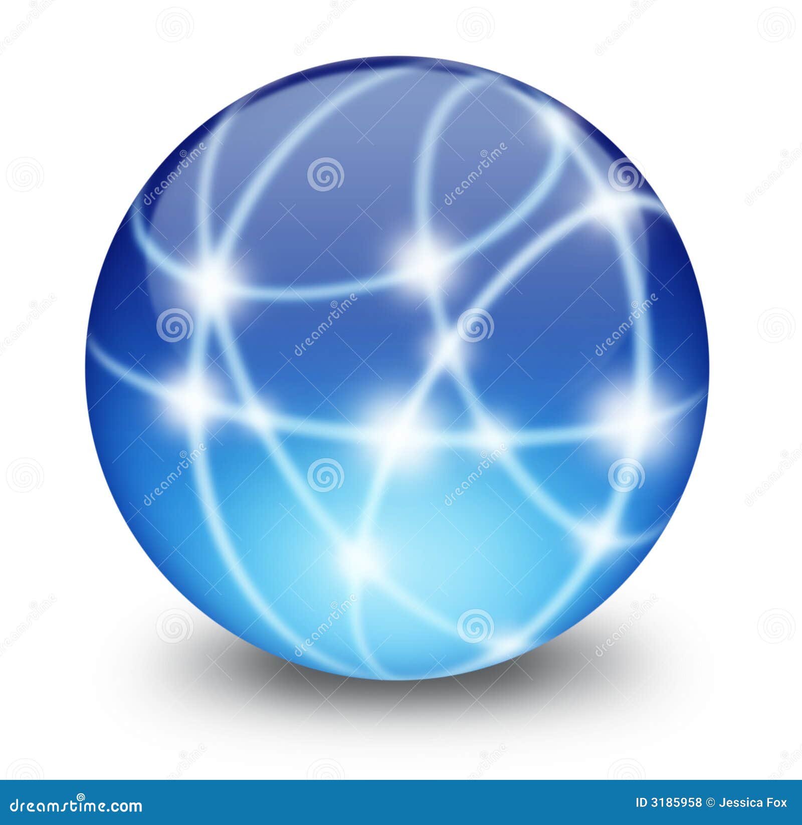 Communication Sphere stock illustration. Illustration of sphere - 3185958
