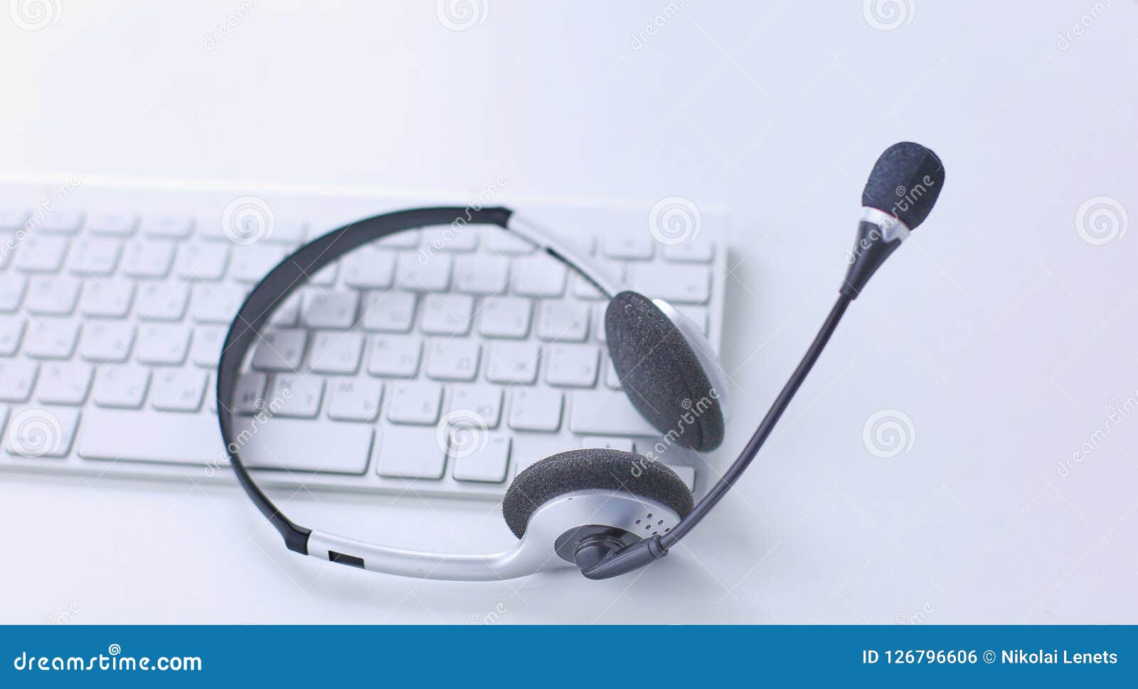 Communication Support, Call Center and Customer Service Help De Stock ...