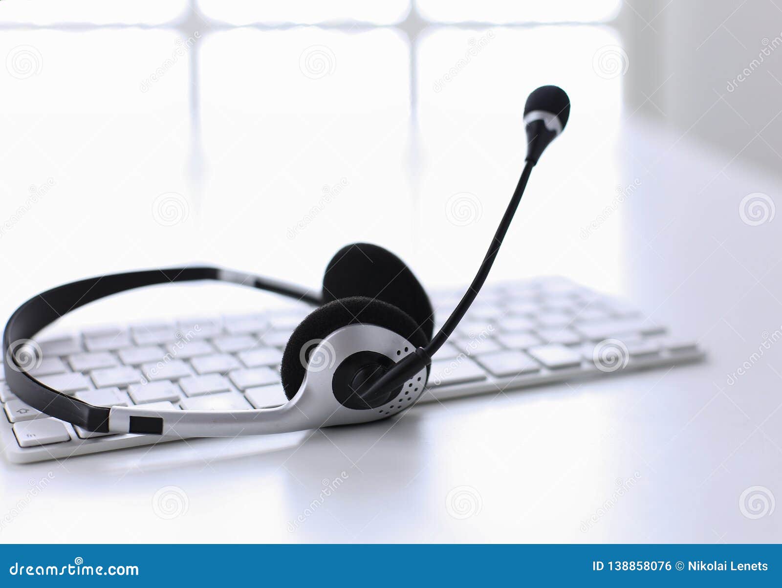 Communication Support, Call Center and Customer Service Help De Stock ...