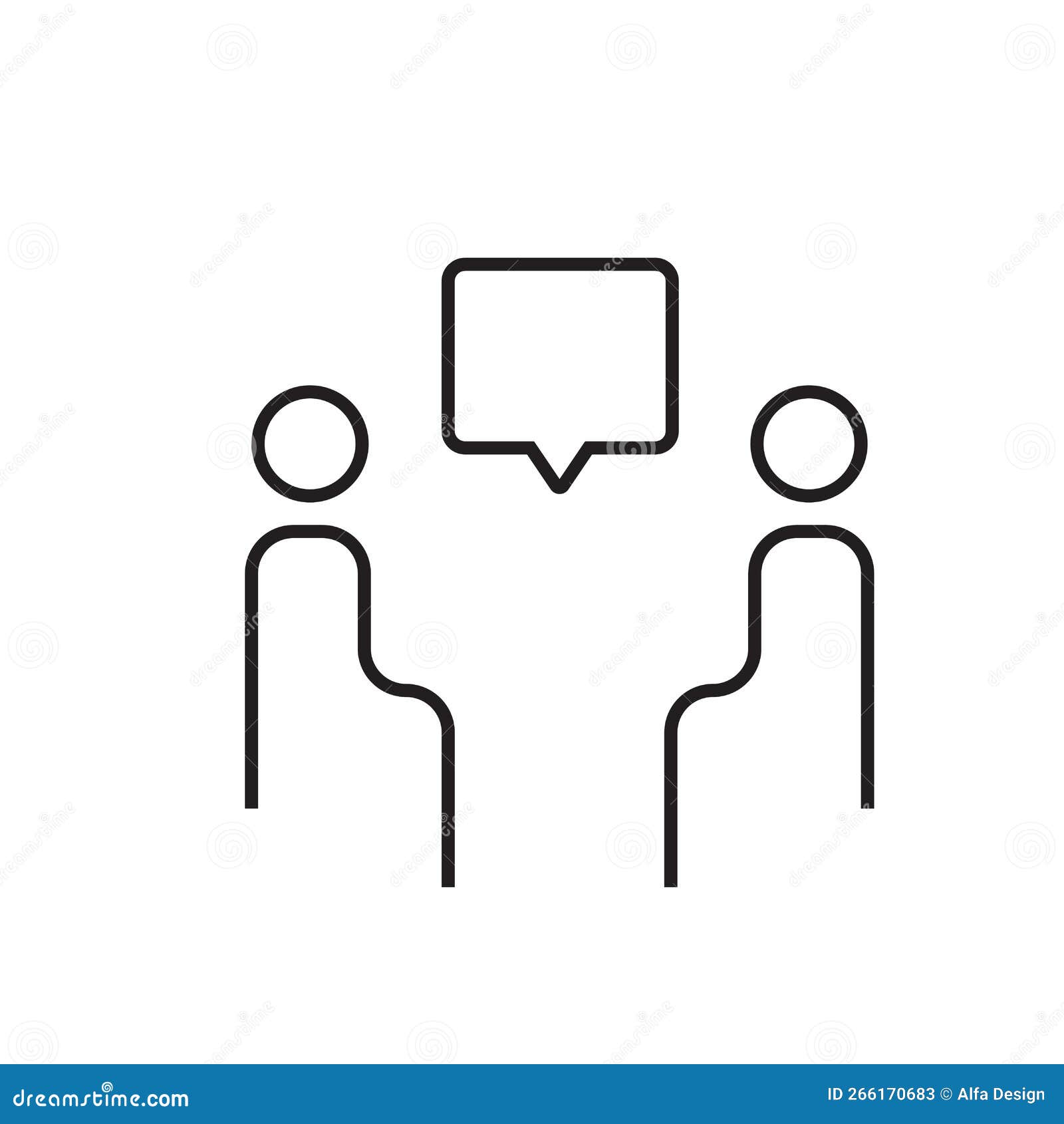 Communication Teamwork Icon Stock Illustration - Illustration of ...