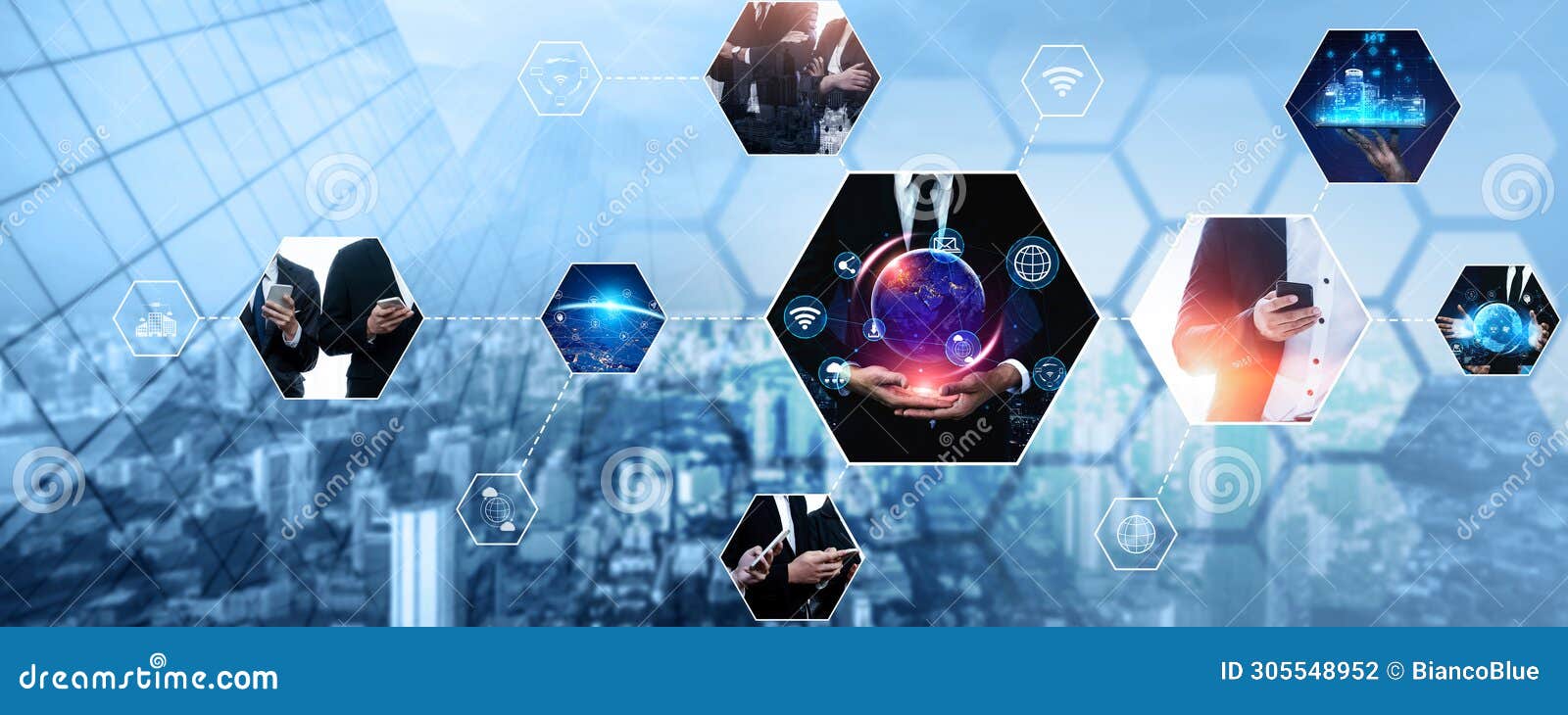 Communication Technology , Smart Connection and People Network ...