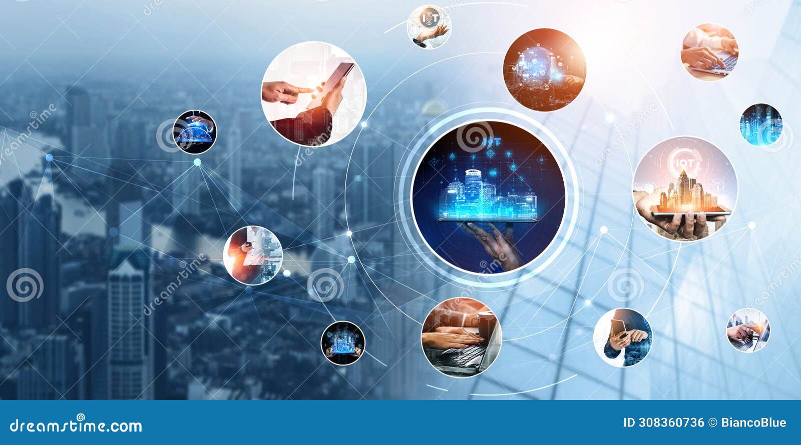 Communication Technology , Smart Connection and People Network ...