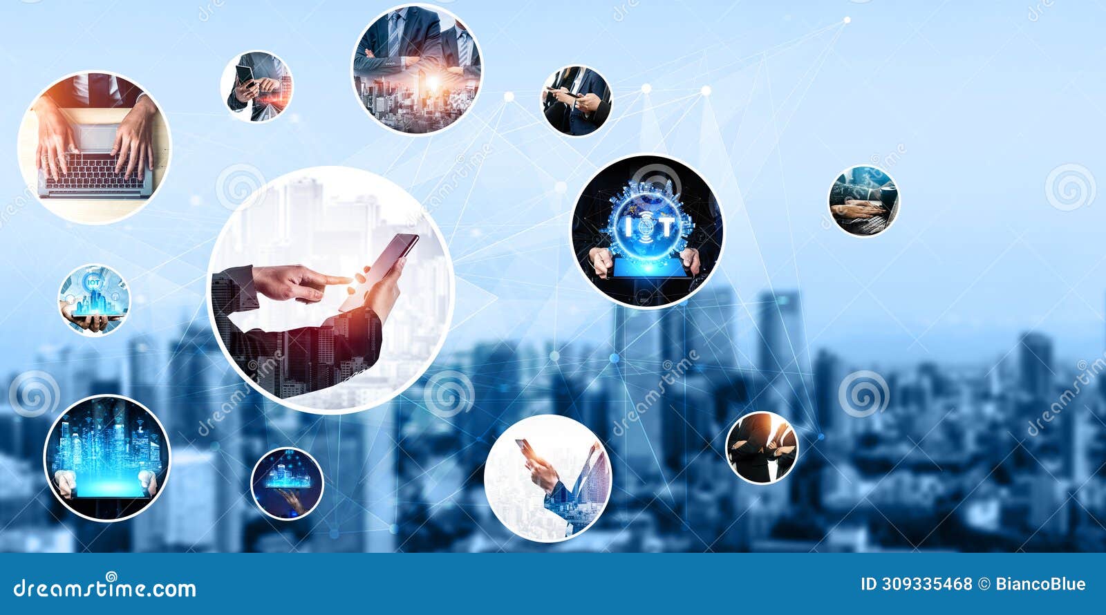 Communication Technology , Smart Connection and People Network ...