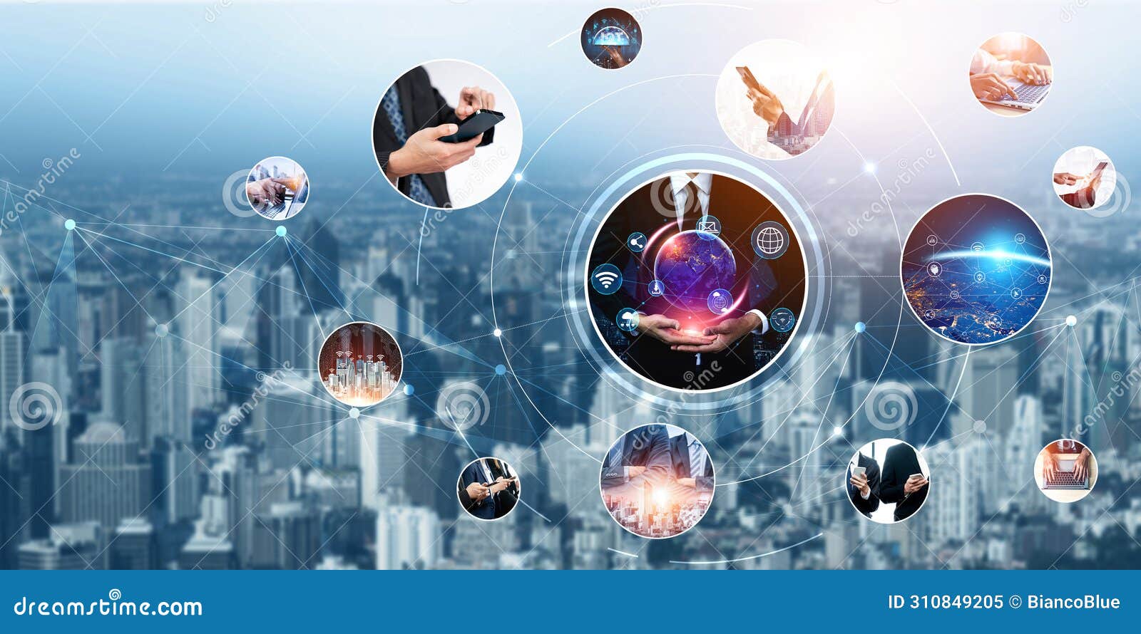 Communication Technology , Smart Connection and People Network ... Communication Technology , Smart Connection and People Network ...