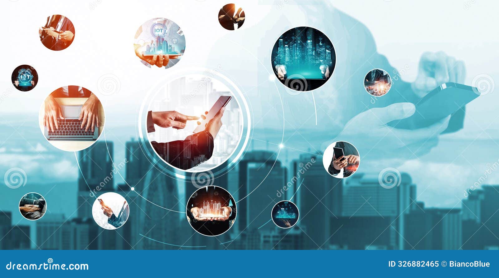 Communication Technology , Smart Connection and People Network ...