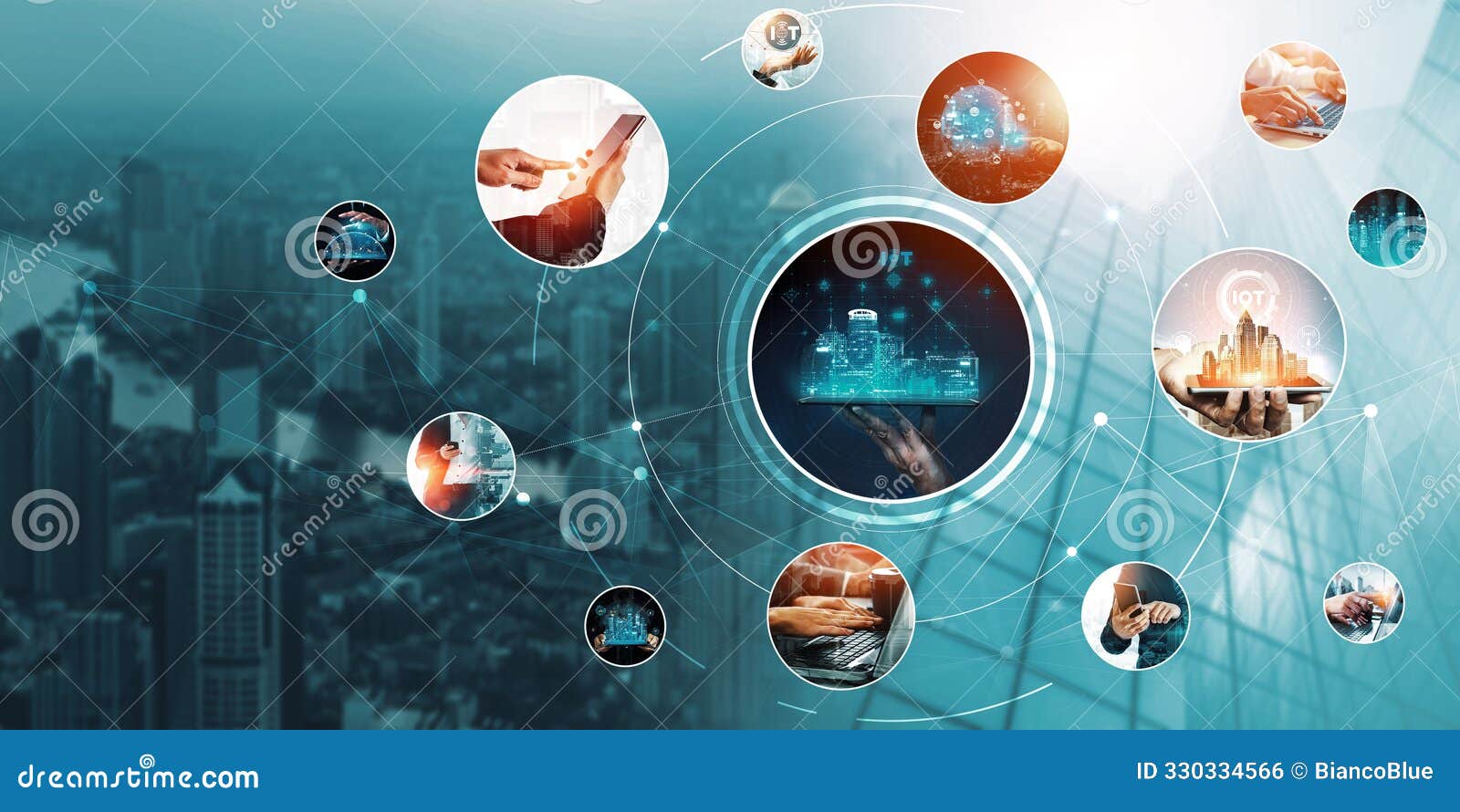 Communication Technology , Smart Connection and People Network ...