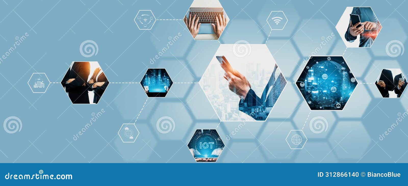 Communication Technology , Smart Connection and People Network Technology Kudos Stock Photo ...