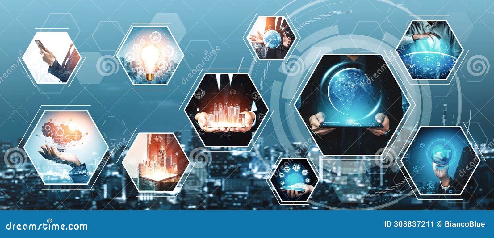 Communication Technology , Smart Connection and People Network ...