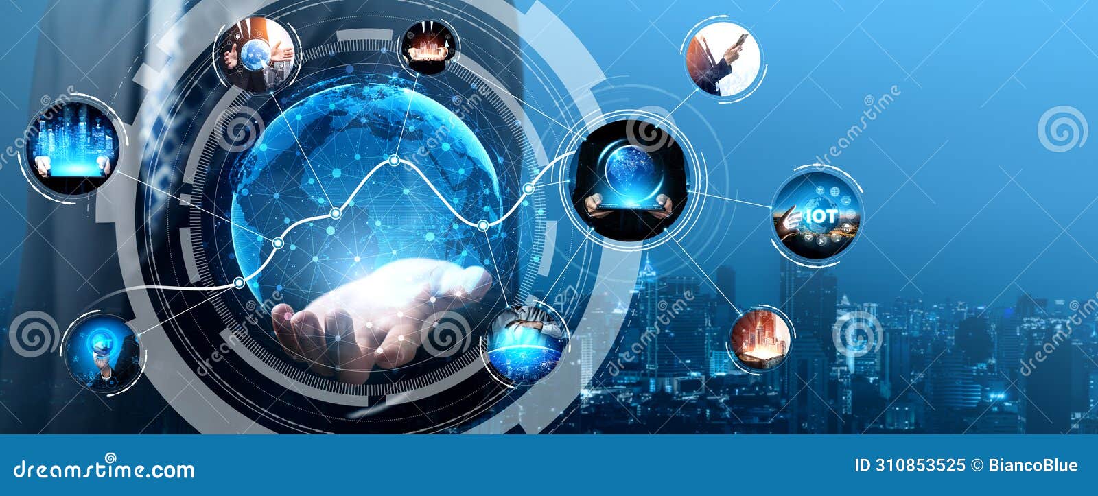 Communication Technology , Smart Connection and People Network ...