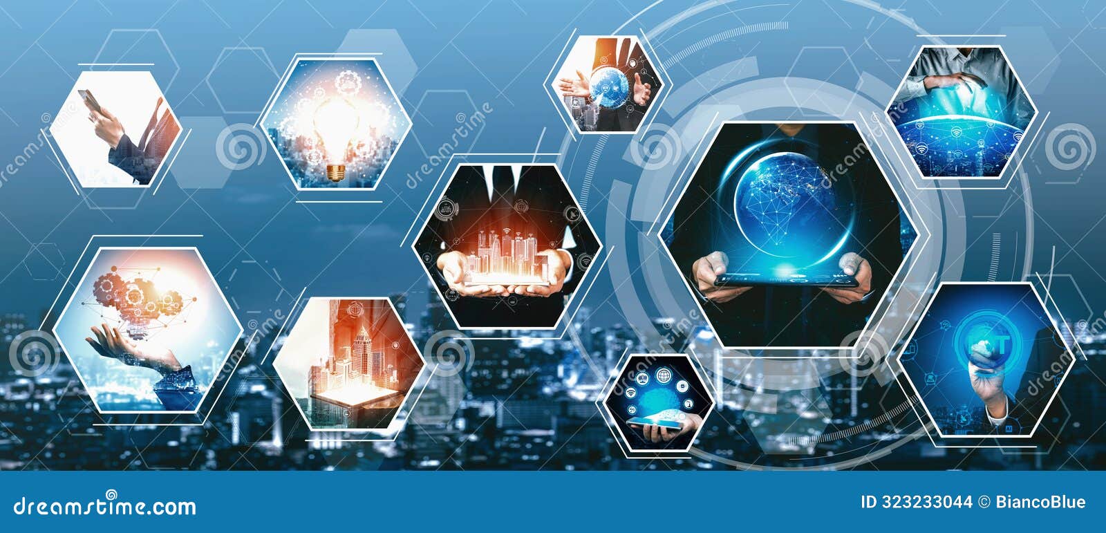 Communication Technology , Smart Connection and People Network ...