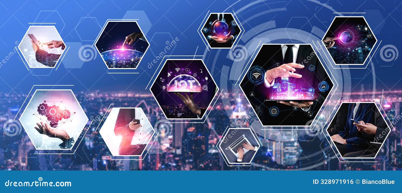 Communication Technology , Smart Connection and People Network ...