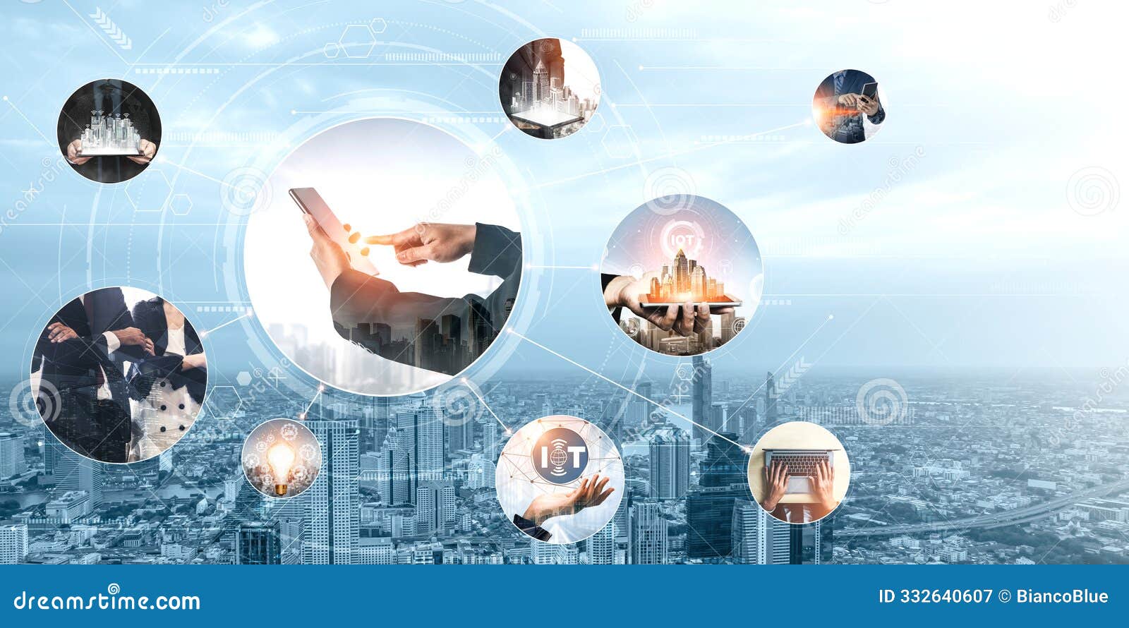 Communication Technology , Smart Connection and People Network ...