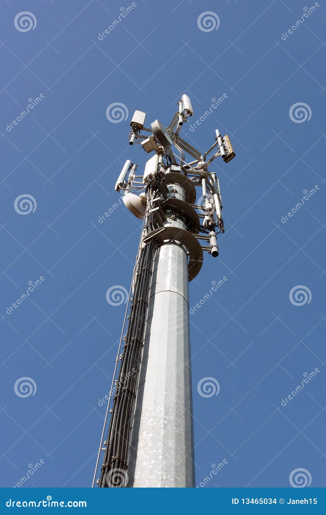 Communication tower stock photo. Image of mast, communications - 13465034