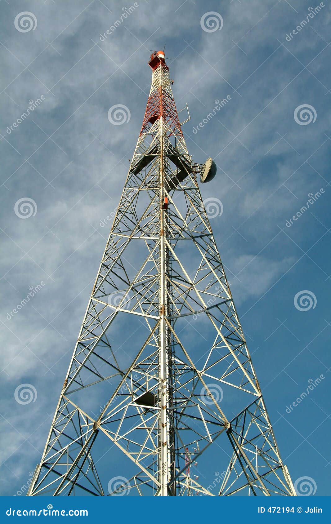 Communication tower stock photo. Image of communication - 472194
