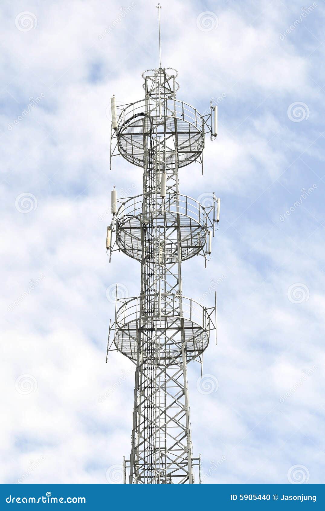 Communication tower stock photo. Image of tower, communication - 5905440