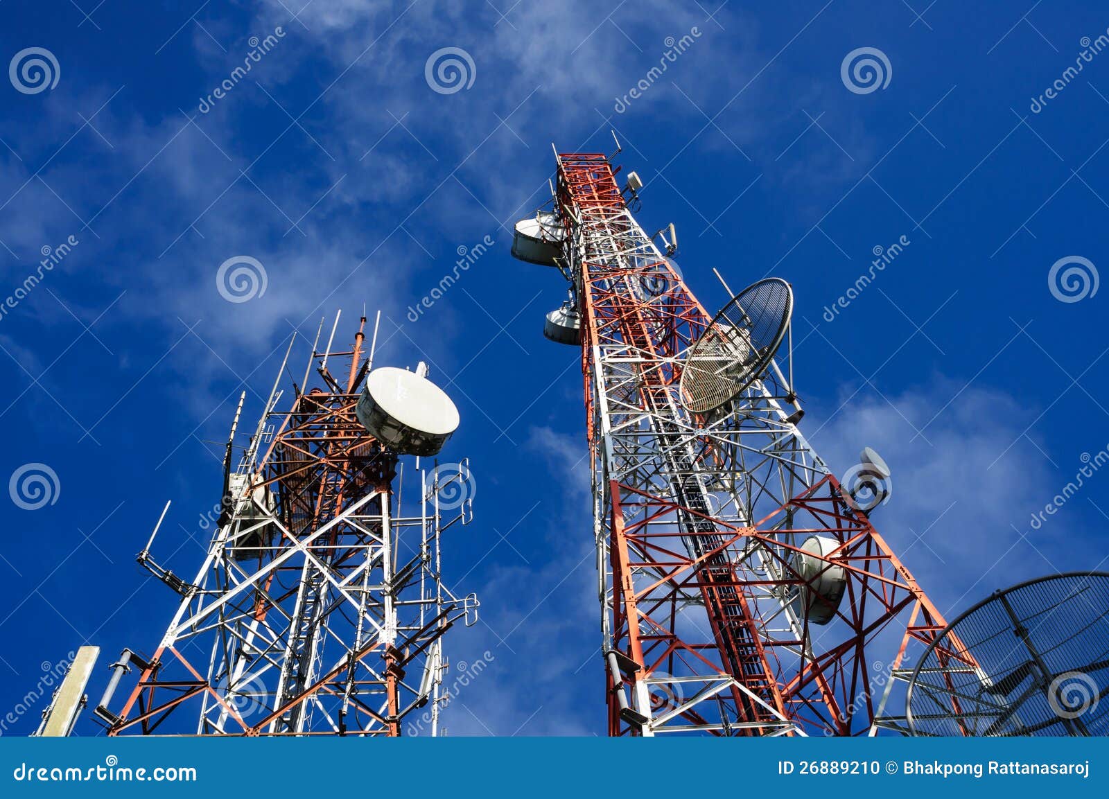 Communication Towers Stock Photo | CartoonDealer.com #26889210