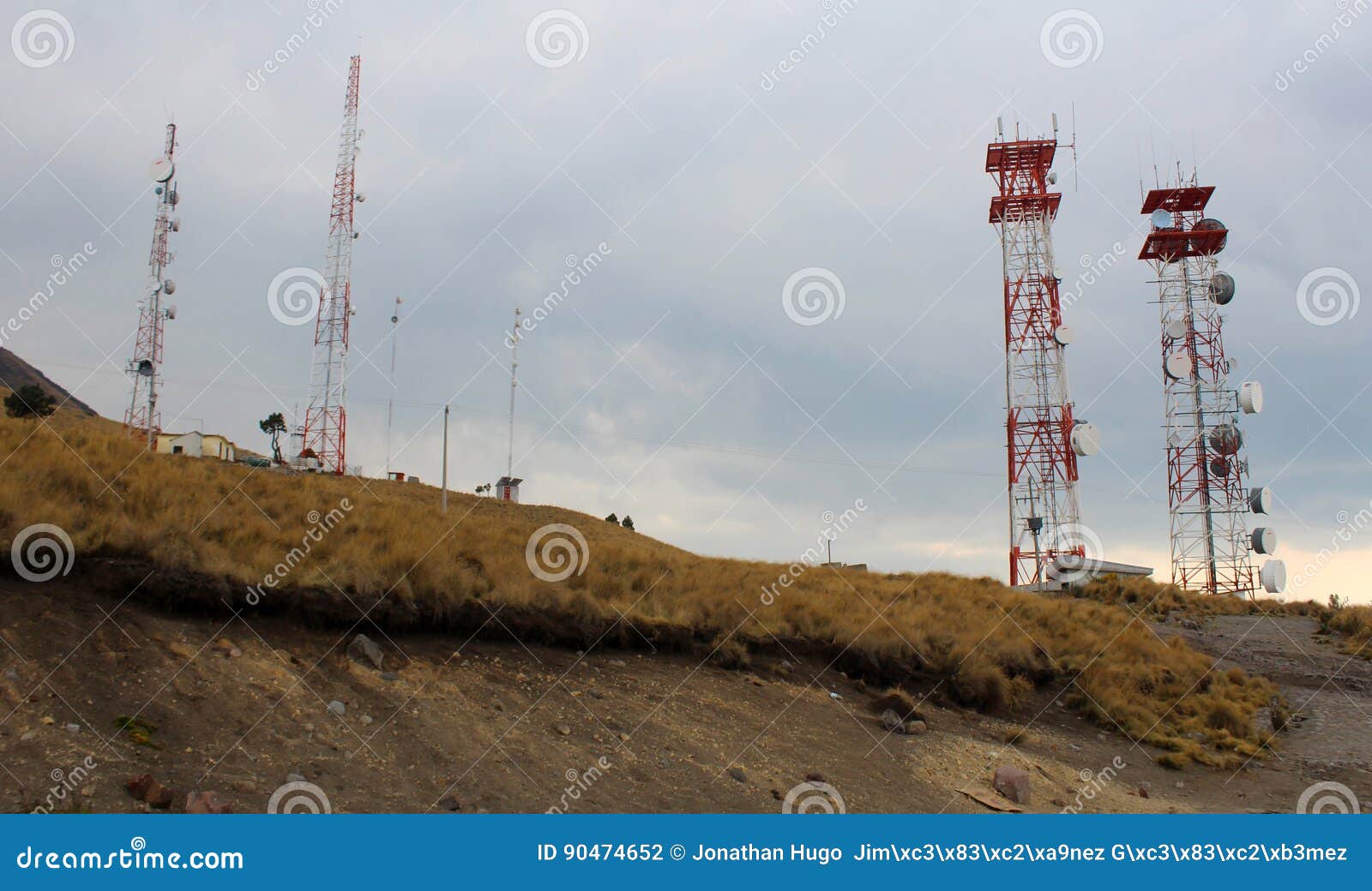 Communication Towers And Antennas Editorial Photography Image Of