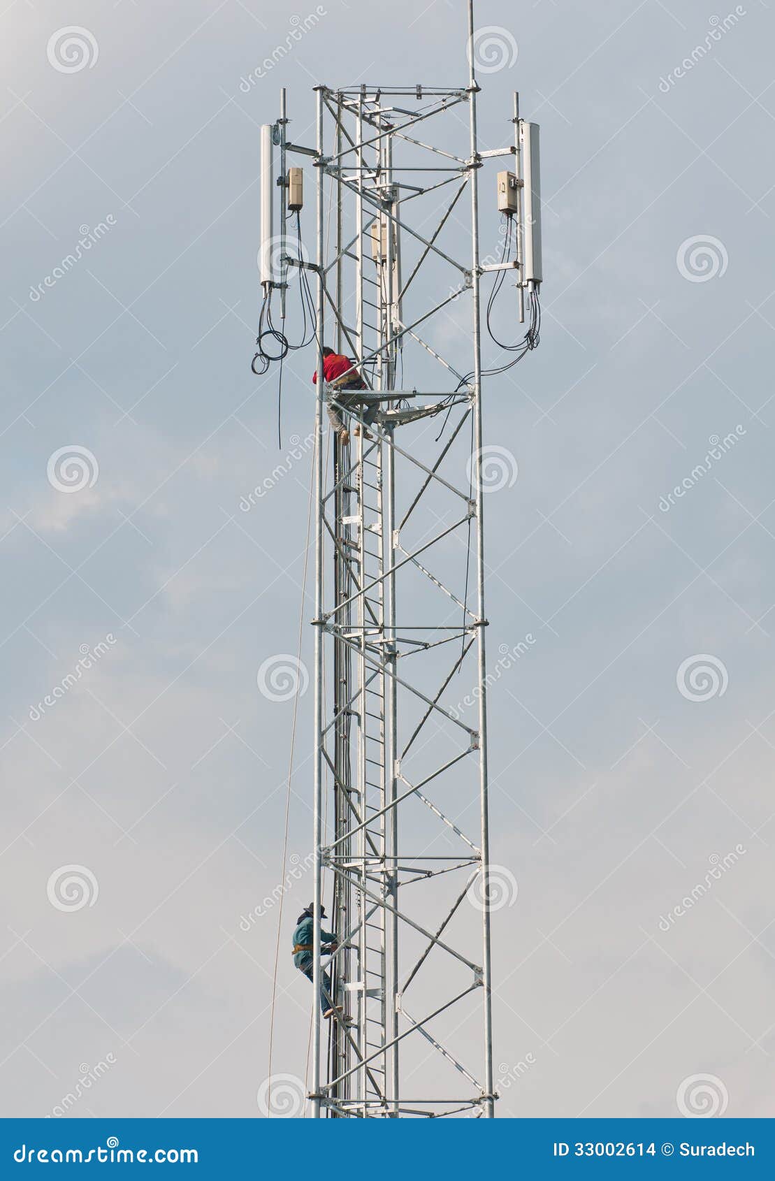 Communication towers stock photo. Image of cell, communication - 33002614