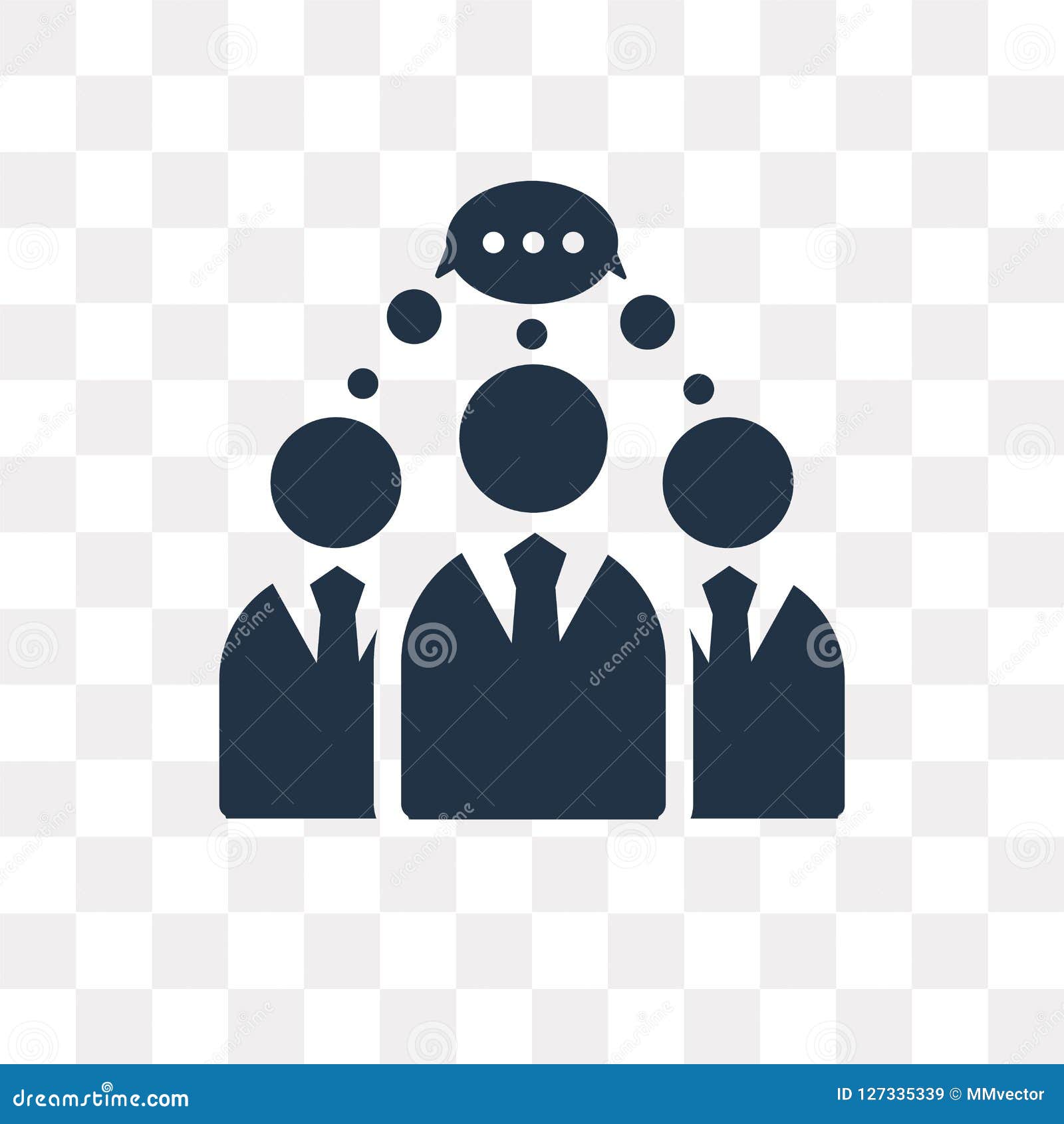 Communication Vector Icon Isolated on Transparent Background, Co Stock ...