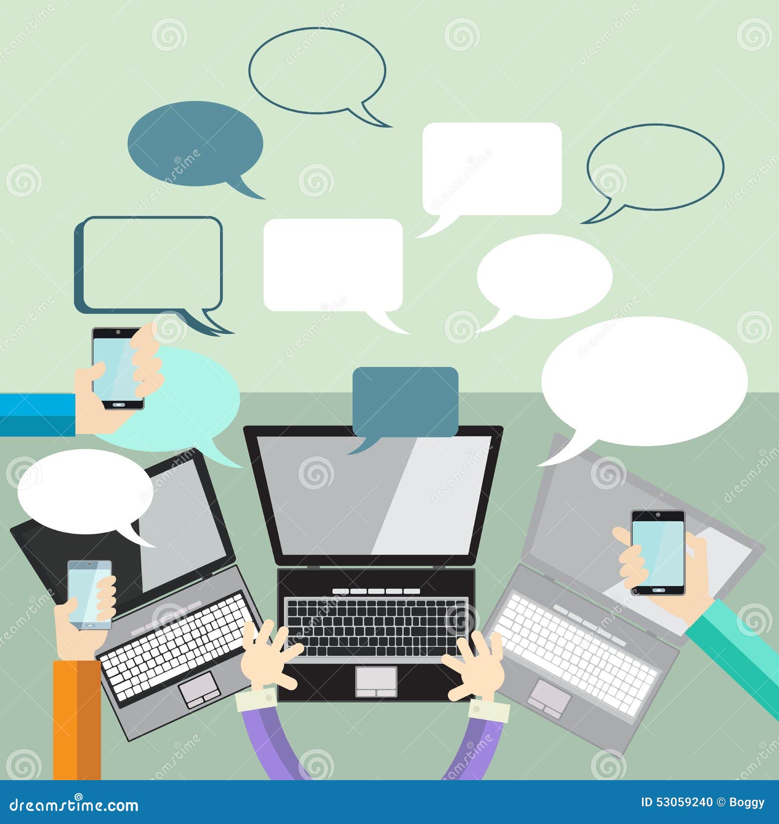 Communication stock vector. Illustration of sign, media - 53059240