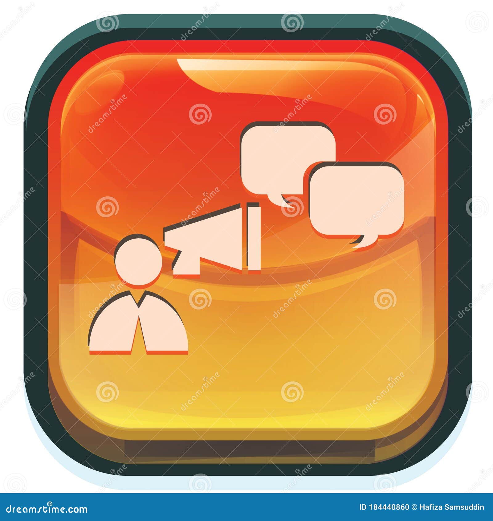 Communication. Vector Illustration Decorative Background Design Stock ...