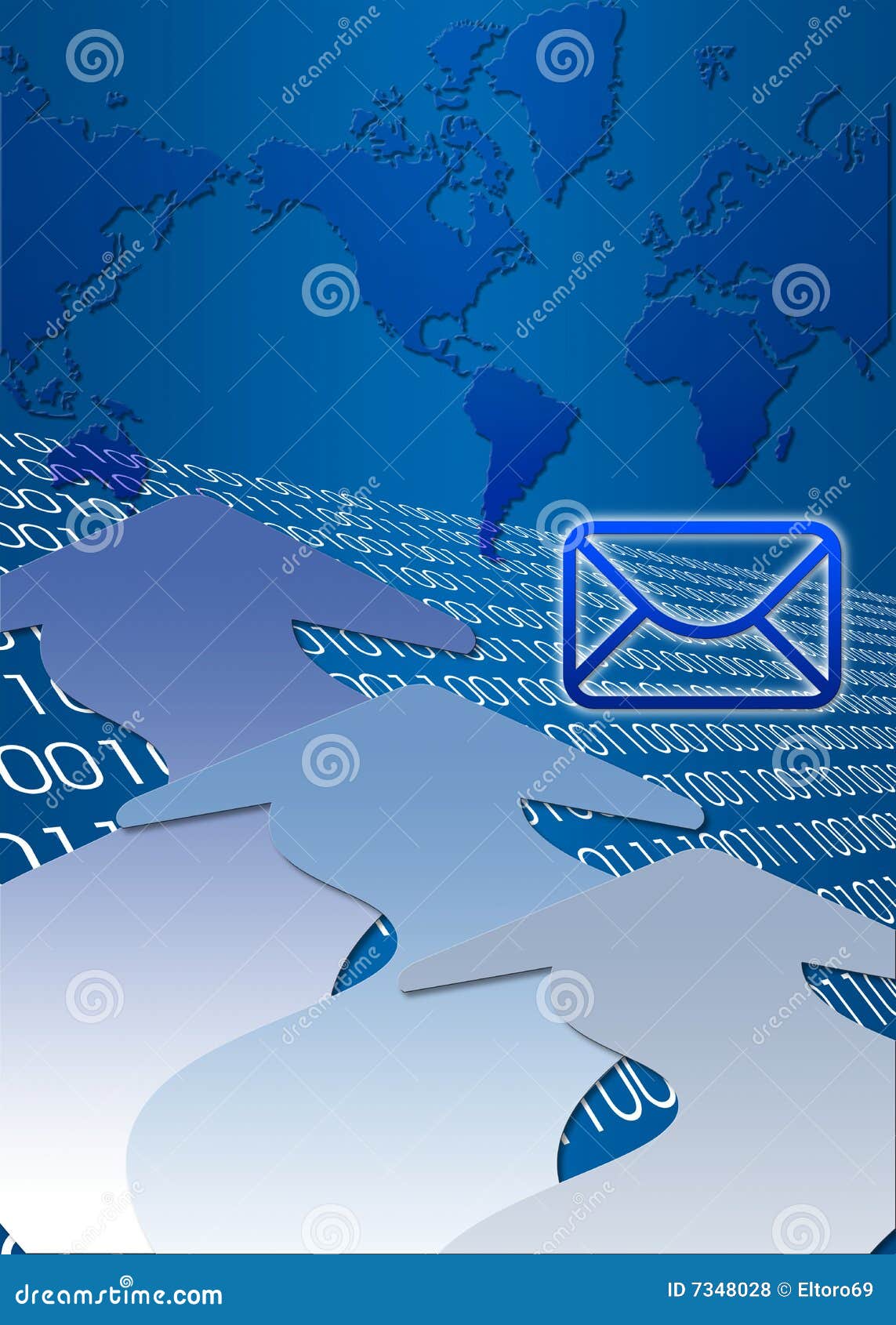 Communication wallpaper stock illustration. Illustration of message ...