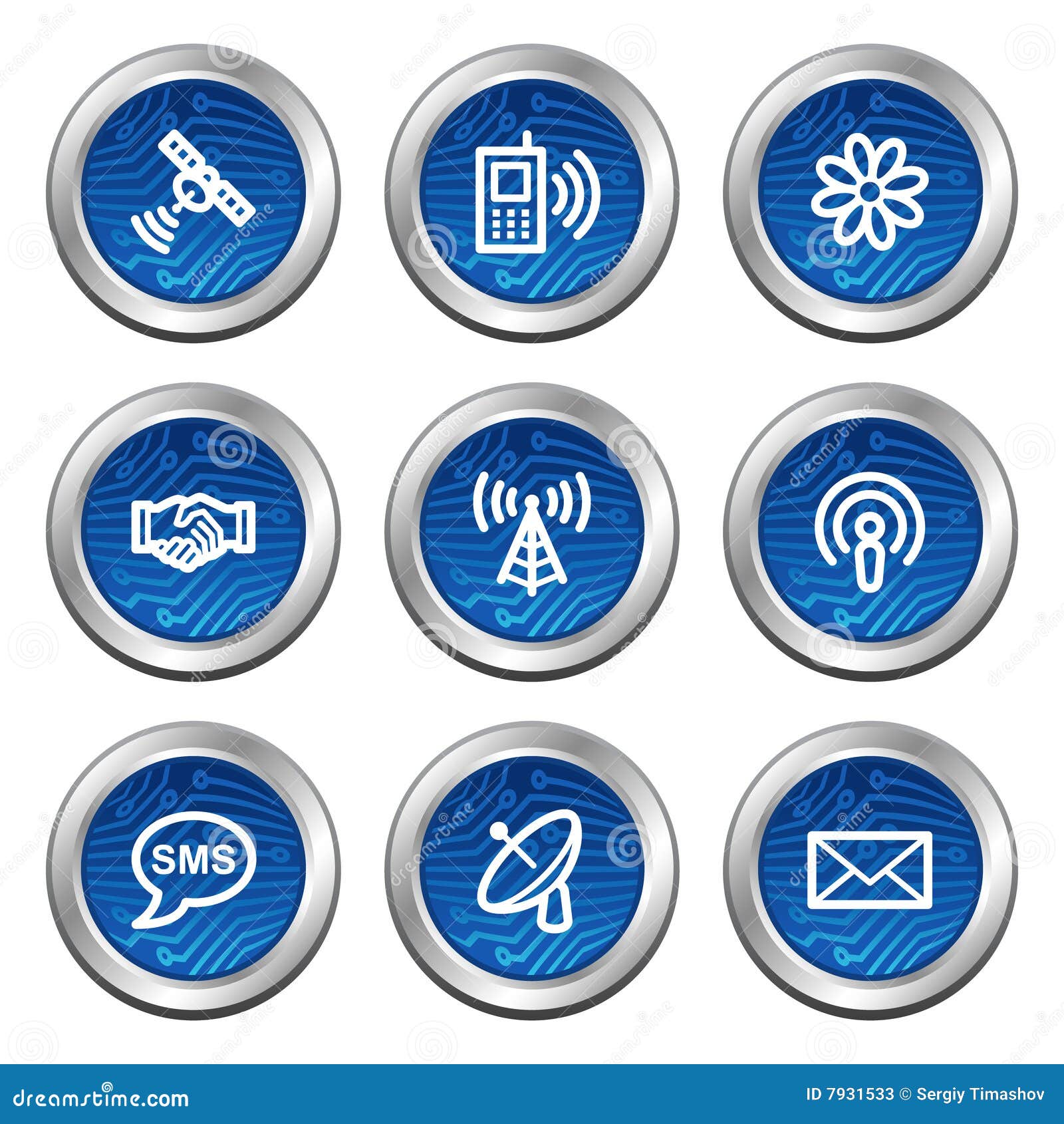 Communication web icons stock illustration. Illustration of access ...