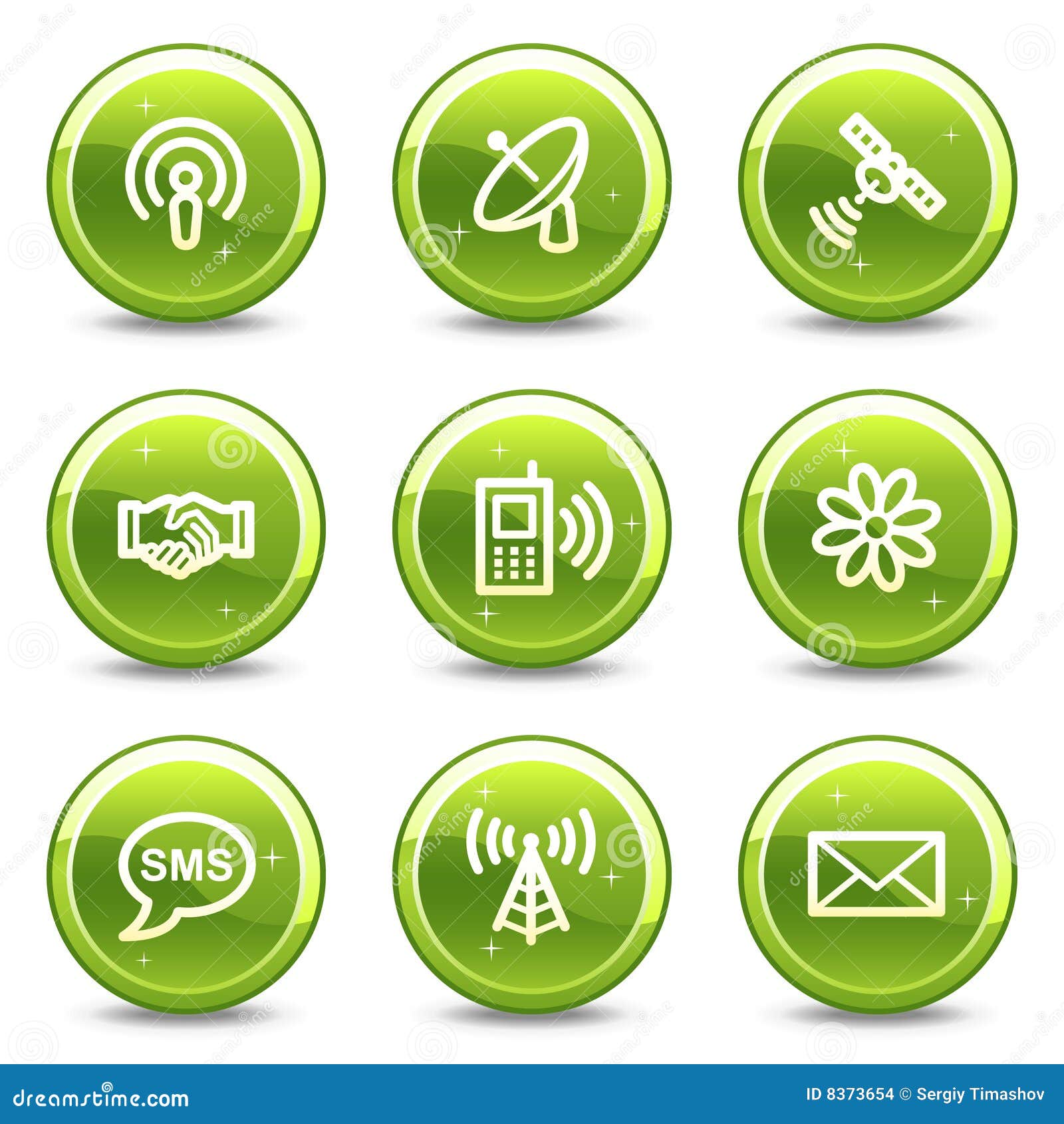 Communication web icons stock vector. Illustration of internet - 8373654