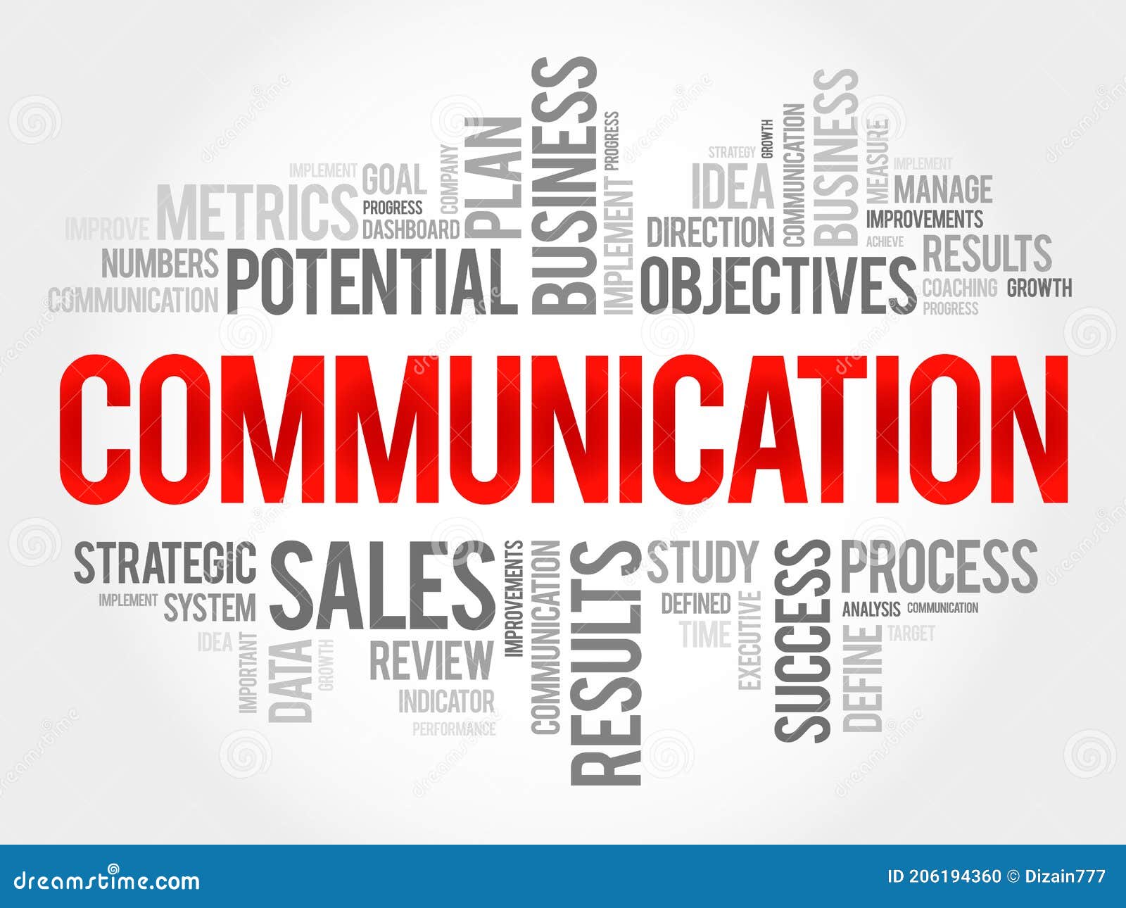 Communication word cloud stock illustration. Illustration of marketing ...