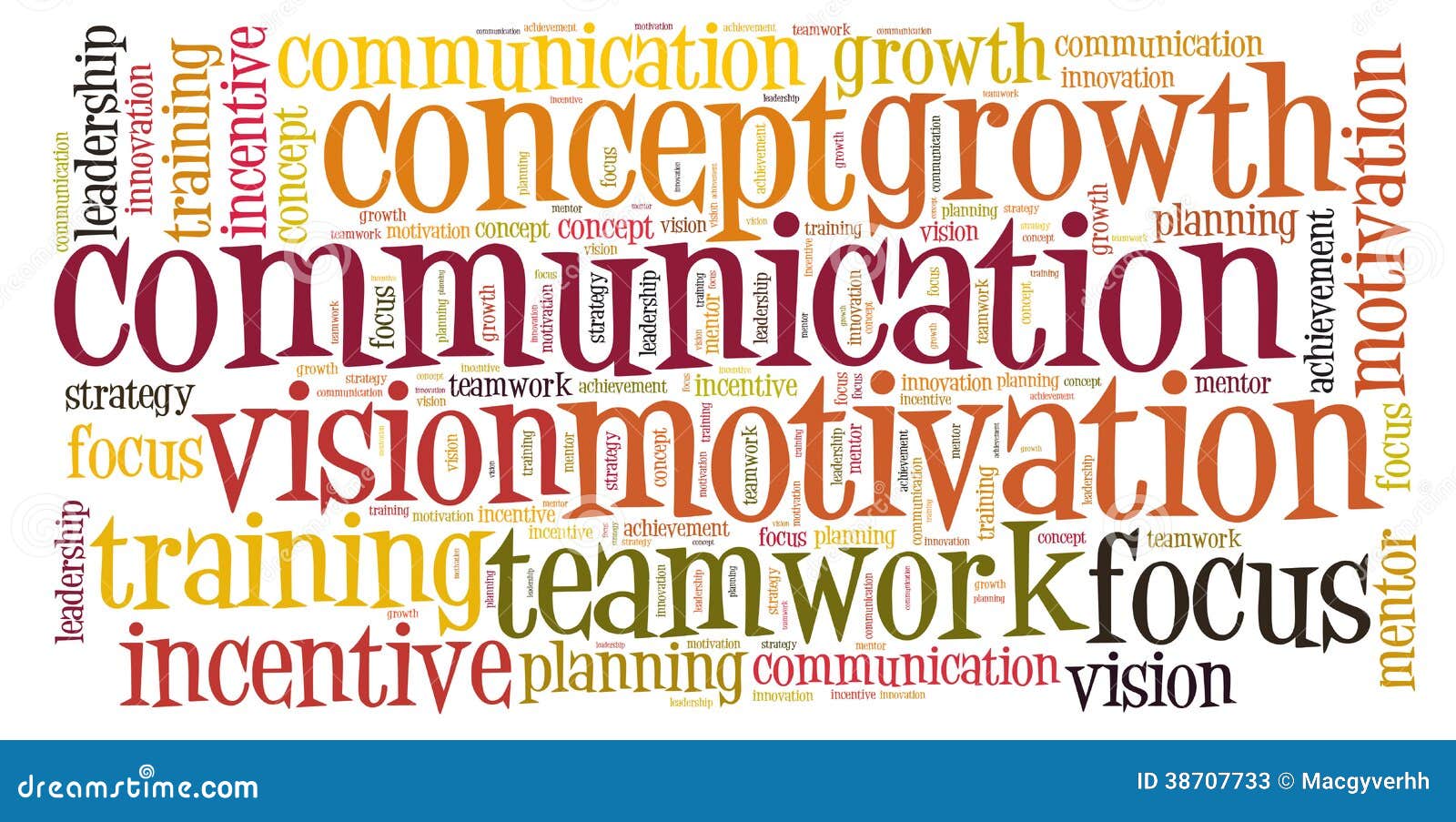Communication word cloud stock illustration. Illustration of vision ...