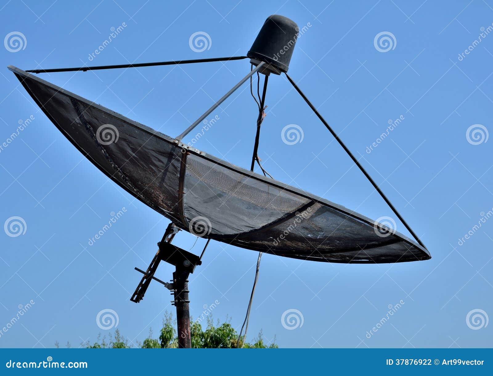 Communications Equipment Satellite Stock Photo - Image of background ...