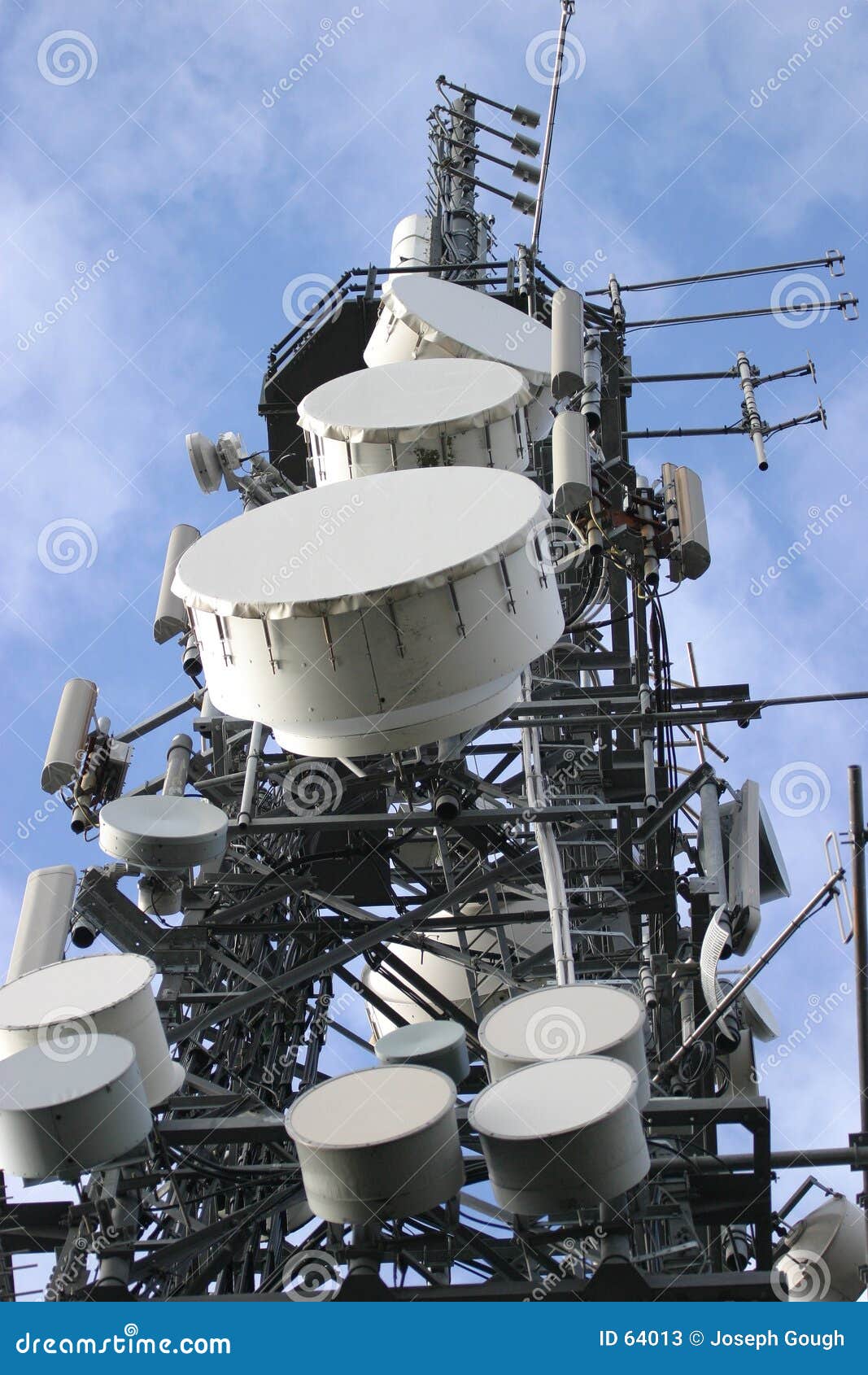 Communications Mast stock image. Image of probe, high, satellite - 64013