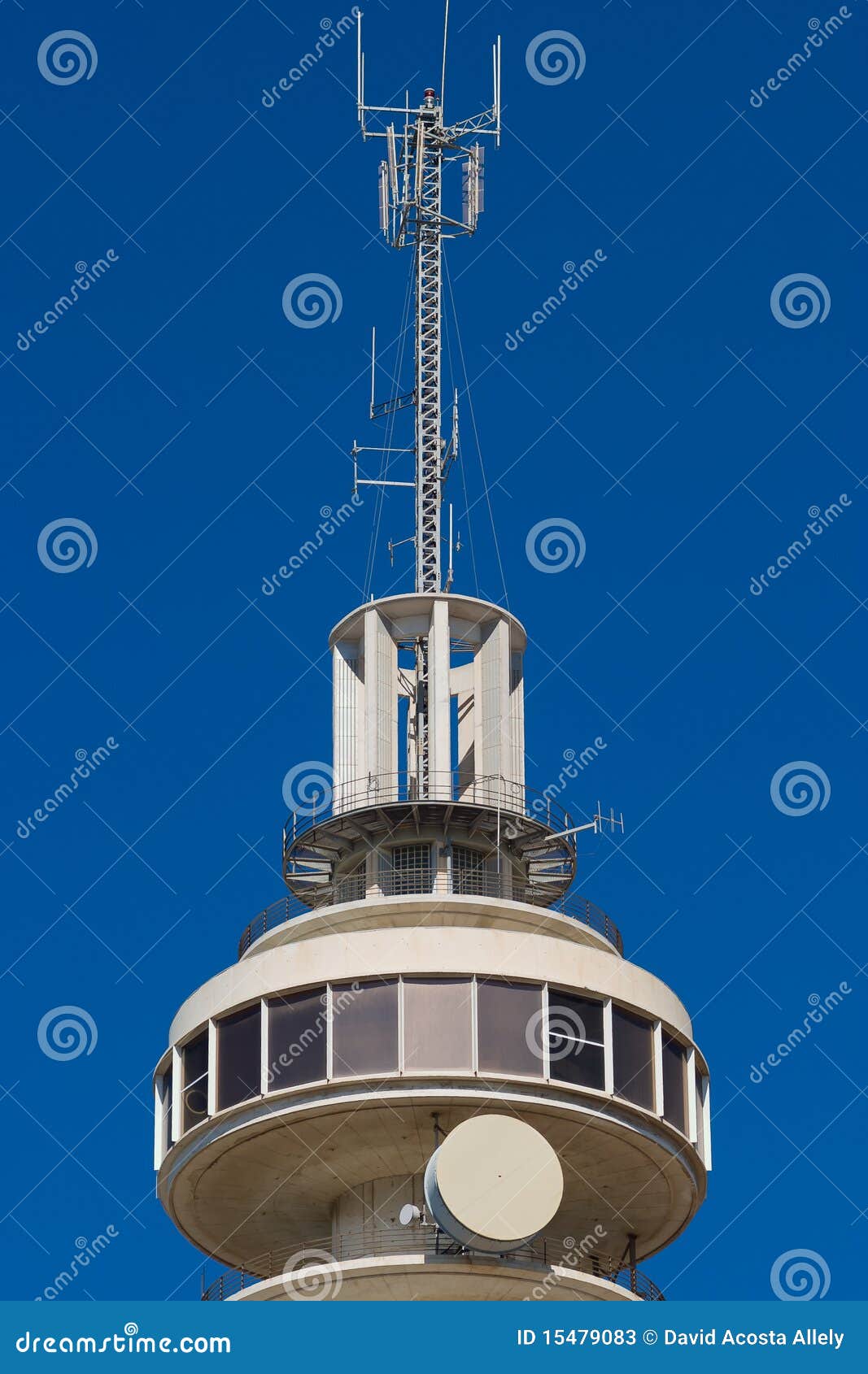Communications Tower stock image. Image of security, repeater - 15479083