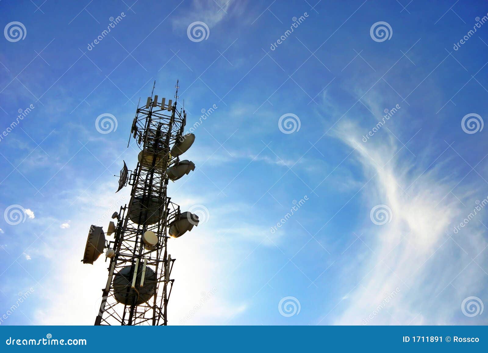 Communications Tower Royalty-Free Stock Photo | CartoonDealer.com #56704659