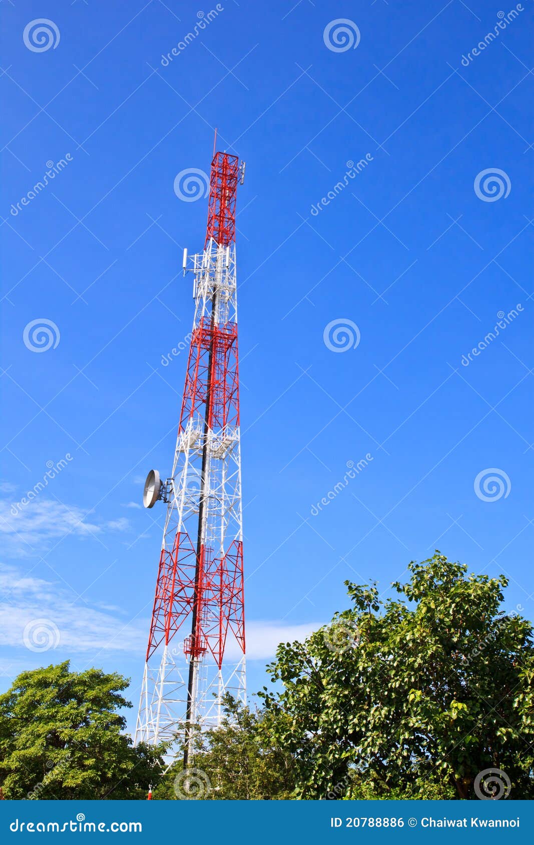 Communications Tower stock photo. Image of broadcasting - 20788886