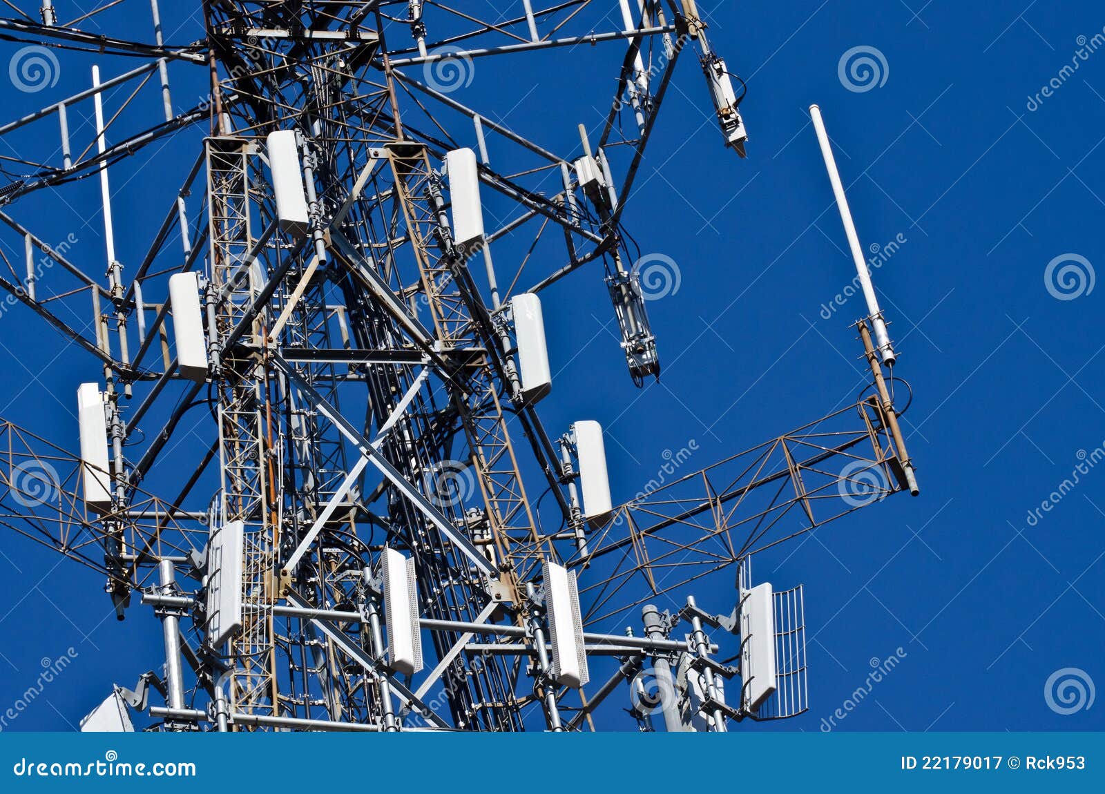Communications Tower stock image. Image of mast, communications - 22179017