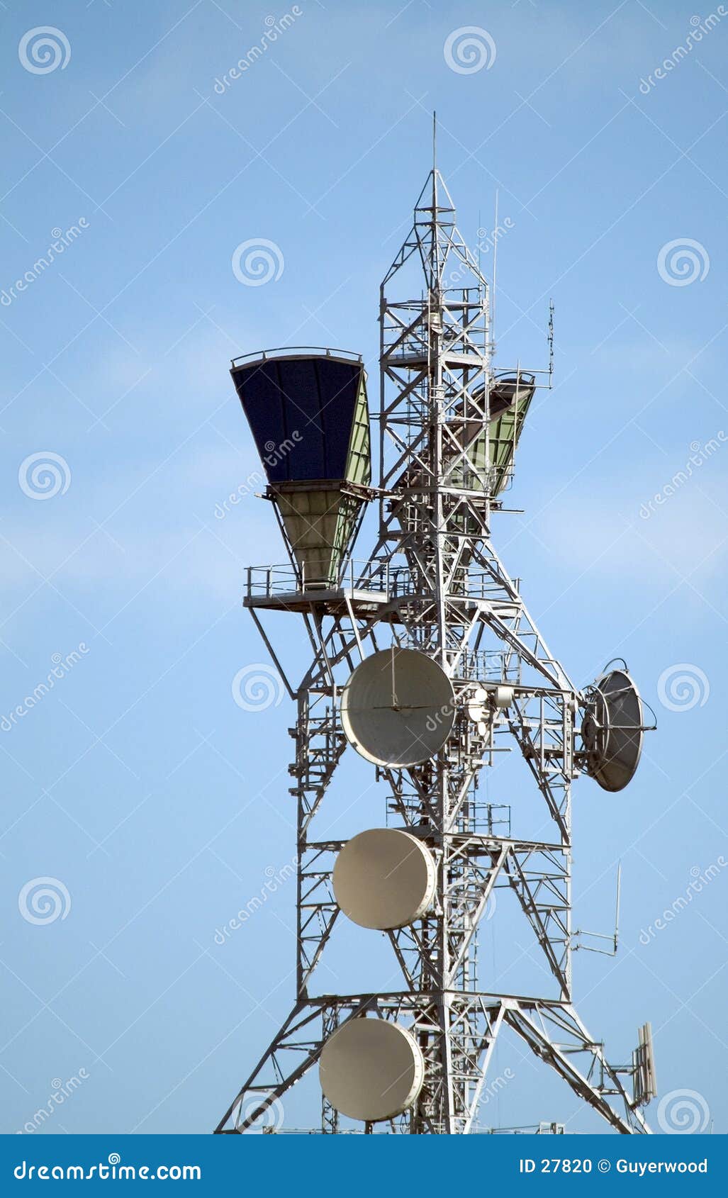 Communications tower stock photo. Image of vital, mobile - 27820