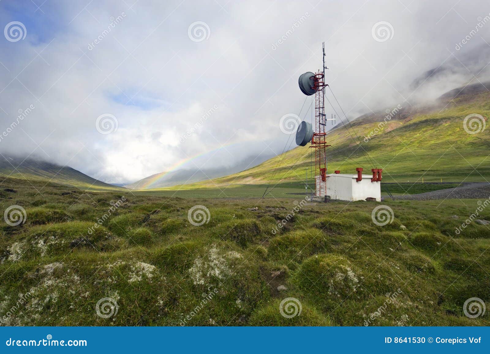 Communications Tower Royalty-Free Stock Photo | CartoonDealer.com #56704659
