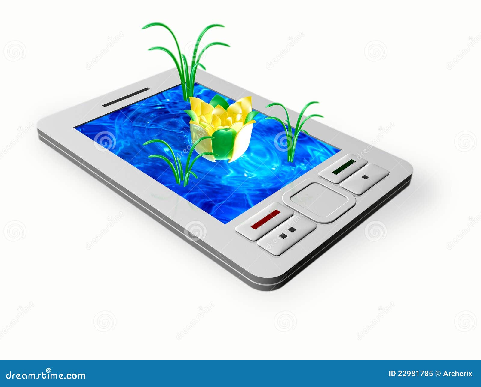 Communicator stock illustration. Illustration of technology - 22981785