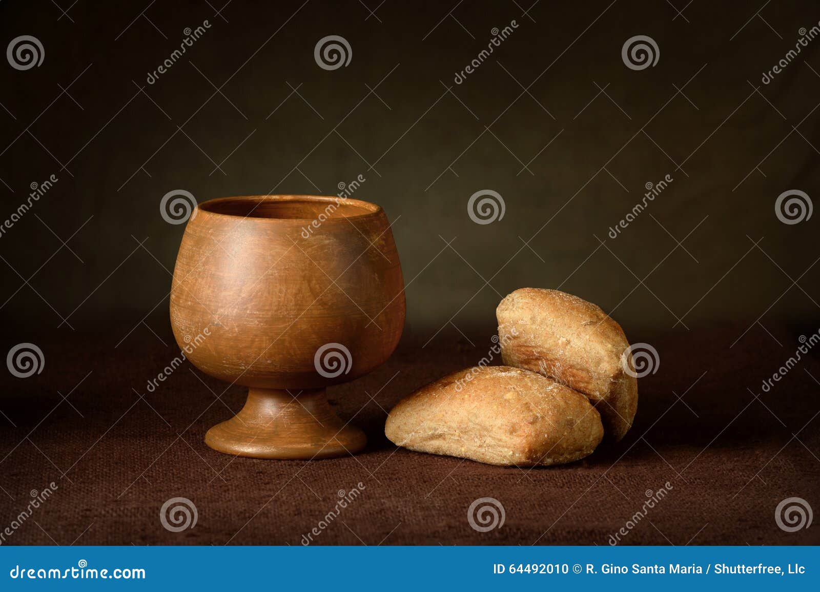 Communion Cup and Bread stock photo. Image of grace, eucharist - 64492010