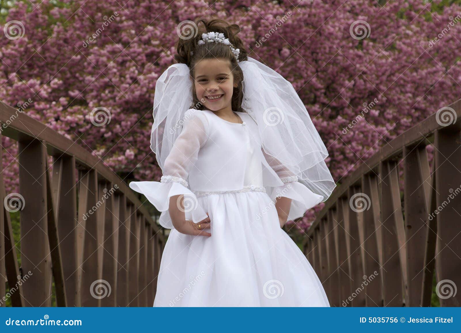 Christian Girls In White Dress